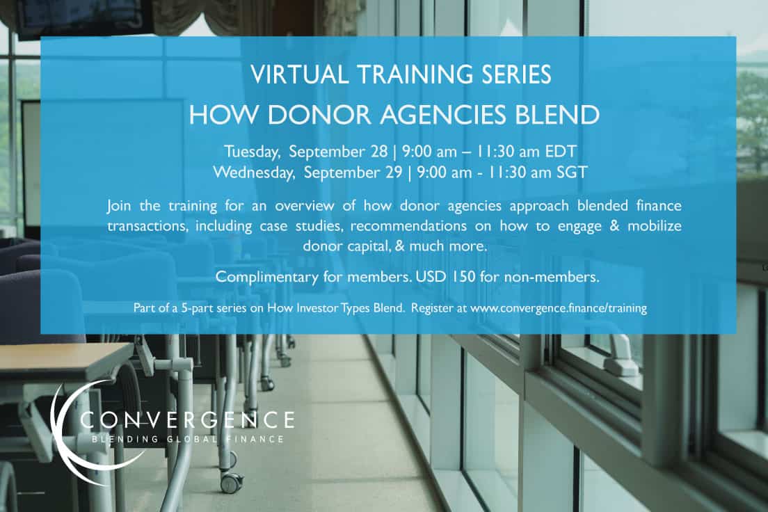 How Donor Agencies Blend (Europe/East Coast) | AVPN