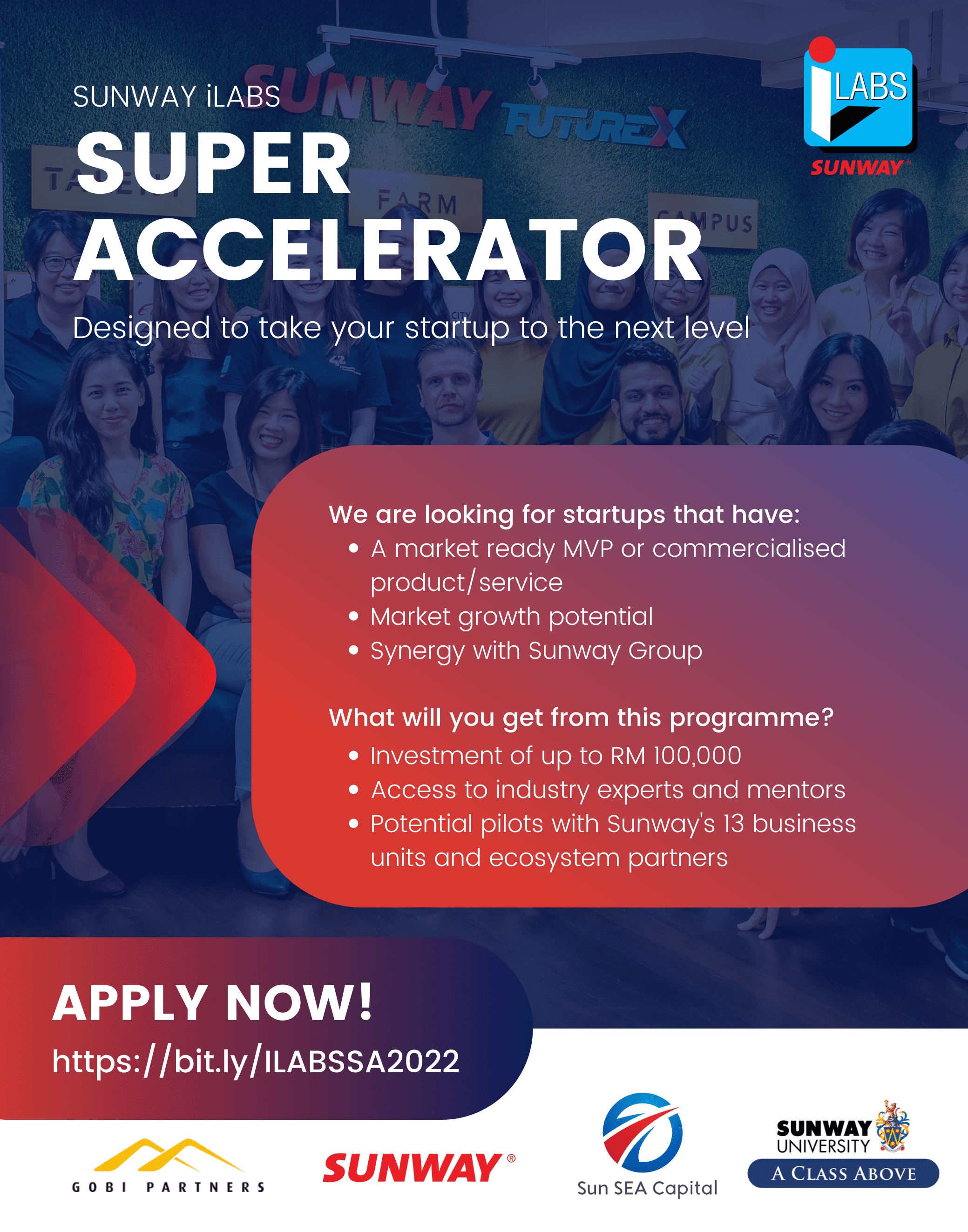 Call for Applications: Sunway iLabs Super Accelerator | AVPN